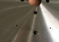 China EFFEMAX Carbide Tipped TCT Saw Blade 660mm 6.3mm Cutting Width for Rail Track Cutting for sale