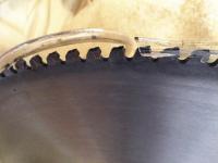 China Tungsten Carbide Tipped Circular Saw Blade 80CrV2 Steel Core for Aluminum Cutting 540mm for sale