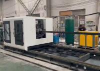 China 100x100 CNC Laser Cut Flying Saw Machine for Mild Steel Pipe Tube 130m/min for sale