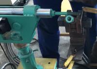 China Manual Control Electrode Hot Cut Saw Blade Teeth Hardening Machine 2200mm 20KVA for sale