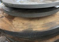 China Flat Tapered Hot Saw Blade for H Beam Tube Cutting 1500-2400mm 5-14mm for sale