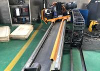 China Galvanized Tube Pipe Cut Servo Motor Control 50 Cold Cut Flying Saw 120m/min for sale
