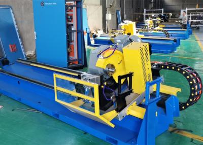 China Galvanized Pipe Cold Cut Flying Saw Servo Motor Control 32mm Max 130m/min for sale