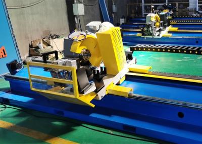 China 114mm HSS TCT Servo Motor Cold Cut Flying Saw Machine for Galvanized Steel Pipe for sale