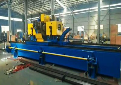 China Fully automatic 273mm CNC profiling milling saw for tube and pipe for sale