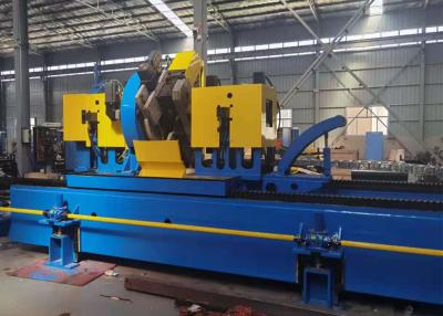 China Double Saw Blade Fully Automatic Cold Milling Sawing Machine 380V 22KW for Round Square Pipe for sale