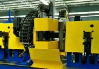 China Fully Automatic Double Blade CNC Profiling Milling Saw for 273mm Tube Cutting for sale