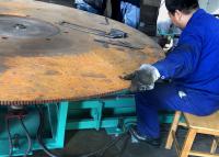 China Circular Saw Blade Tooth Tip Hardening Machine 2200mm 20KVA Electrode Hardening for sale