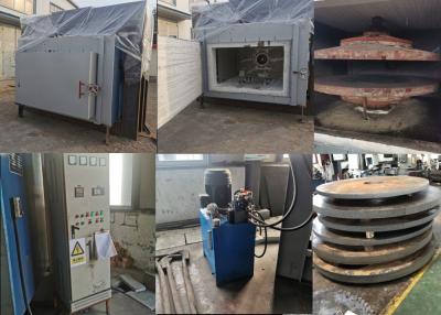 China Auto Temperature Control Large Saw Blade Hardening Tempering Furnace 650C 150KW for sale