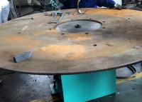 China Contact Heating Metal Saw Blade Electrode Tooth Hardening Machine 2200mm 20KVA for sale