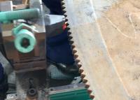 China Circular Saw Blade Tooth Hardening Machine 2200mm 20KVA Electric Contact Heating for sale