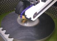 China Automatic Rotating Table Taper Saw Blade Polishing Machine 1000-2200mm 5.5KW for sale