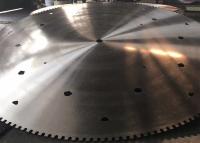China 3000mm 75Cr1 Tempered Steel Diamond Saw Blanks for Gantry Stone Cutting for sale