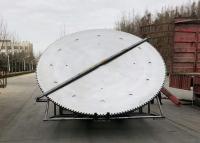 China 3500mm 75Cr1 Tempering Steel Diamond Saw Blank for Stone Gantry Cutting for sale