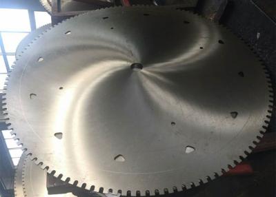 China 75Cr1 Steel Diamond Saw Blank for Block Cutting Machine 800-3600mm Grinded Straight for sale