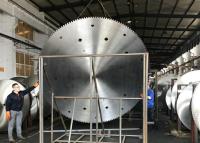 China 75Cr1 Steel Diamond Saw Blank for Block Cutting Machine 800-3600mm Grinded Straight for sale