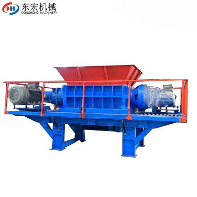 China Industrial Two Shaft Shredder 8000kg Capacity Heavy Duty Cardboard Paper Shredder 55-160kw for sale