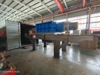 China Industrial Two Shaft Shredder 8000kg Capacity Heavy Duty Cardboard Paper Shredder 55-160kw for sale