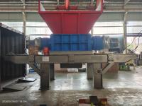 China Industrial Two Shaft Shredder 8000kg Capacity Heavy Duty Cardboard Paper Shredder 55-160kw for sale