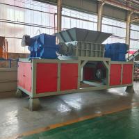 China Industrial Two Shaft Shredder 55-160kw for Rubber Film Wood Scrap Metal Recycling for sale