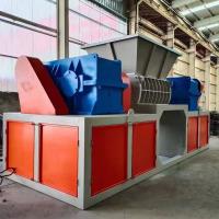 China Industrial Two Shaft Shredder 55-160kw for Rubber Film Wood Scrap Metal Recycling for sale