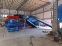 China Heavy Duty Metal Shredder Machine 3-10cm Tire Shredder for Scrap Metal Recycling Waste Plastic for sale