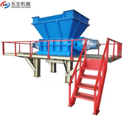 China Industrial Two Shaft Shredder 110kW for Scrap Metal Steel Iron Shredding for sale