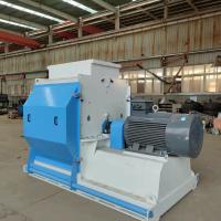 China 200kw High Capacity Wood Sawdust Hammer Mill with Cyclone 100-200TPD Wood Crusher for sale