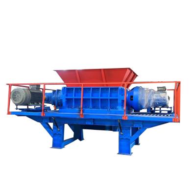 China Industrial Two Shaft Shredder 55-160kw for Plastic Wood Metal Waste Recycling for sale