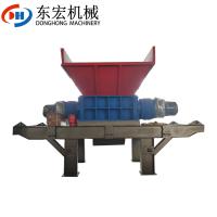 China 8000 kg Coconut Husk Shredder Machine Heavy Duty Two Shaft Shredder 55-160 kW for sale