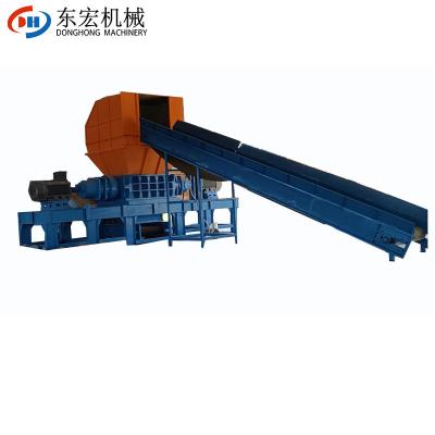 China Industrial Two Shaft Shredder 55-160kw for Waste Plastic Metal Wood and Tires for sale