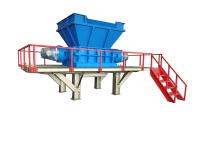 China Industrial Two Shaft Shredder 55-160kw Heavy Duty for Copper Aluminum Scrap Metal for sale