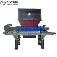 China Industrial Two Shaft Shredder 55-160kw Heavy Duty for Copper Aluminum Scrap Metal for sale