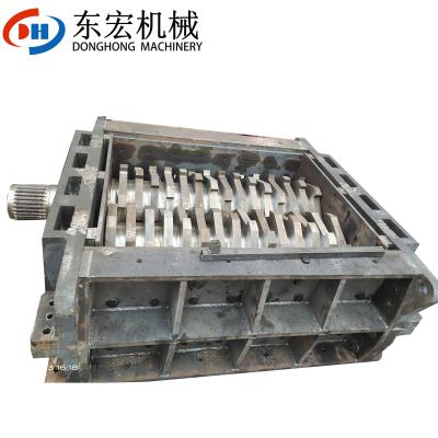 China 90KW Heavy Duty Metal Shredder Machine for Scrap Metal Wood Plastic Cardboard with Chamber Box Knife Blade for sale