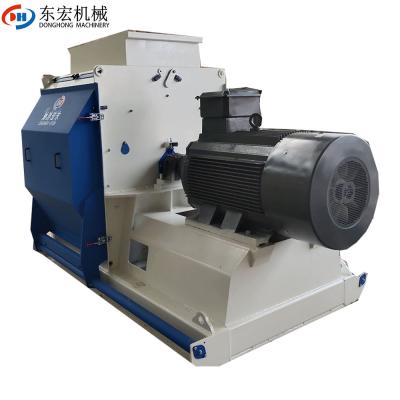 China Biomass Crushing Hammer Mill Rock Crusher 6000 kg Capacity with Spare Parts for sale
