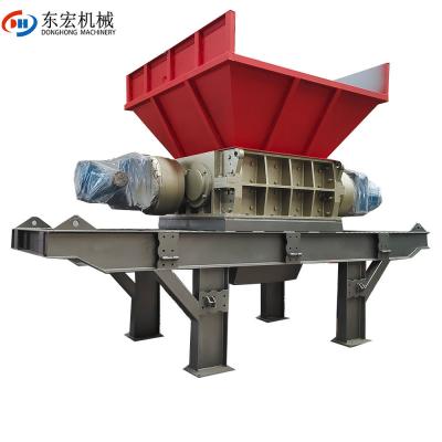 China 90kW Heavy Duty Four Shaft Tire Shredder for Scrap Car and Waste Recycling for sale