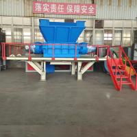 China 3000kg/h Four Shaft Shredder for Waste Wood Pallet Mattress Recycling Plastic Furniture for sale