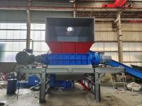 China Industrial Double Shaft Shredder for Scrap Metal Aluminum Recycling 30kW for sale