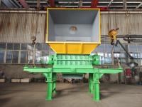 China 110kW Two Shaft Industrial Shredder for Plastic Metal Wood Waste Recycling for sale