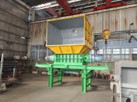 China 110kW Two Shaft Industrial Shredder for Plastic Metal Wood Waste Recycling for sale