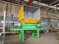 China 110kW Two Shaft Industrial Shredder for Plastic Metal Wood Waste Recycling for sale