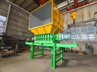 China 110kW Two Shaft Industrial Shredder for Plastic Metal Wood Waste Recycling for sale