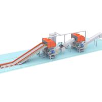 China 8000kg Steel Construction Waste Shredder Two Shaft 55-160kw for Metal Cable Mining for sale