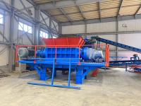 China 8000kg Steel Construction Waste Shredder Two Shaft 55-160kw for Metal Cable Mining for sale
