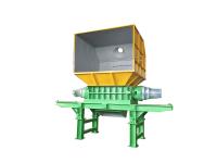 China 110kW Double-Shaft Shredder 8000kg Capacity for Aluminum Profile Recycling for sale