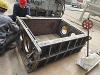 China Carbon Steel Dual-Axis Plastic Woven Bag Shredder 55-160kW for Waste Fishing Net and Film Tubes for sale
