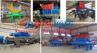 China Industrial Two Shaft Shredder 55-160kW for Waste Straw and Domestic Refuse for sale