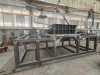 China Industrial Two Shaft Shredder 110kW for Domestic Waste Plastic Metal Wood Tires for sale