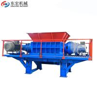 China 110kW Two Shaft Shredder for Industrial Waste and Hard Plastic Recycling with 600mm Blade Diameter for sale