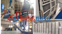 China Industrial Dual Shaft Shredder 6000 kg Capacity for Wood Metal Tire Construction Waste for sale
